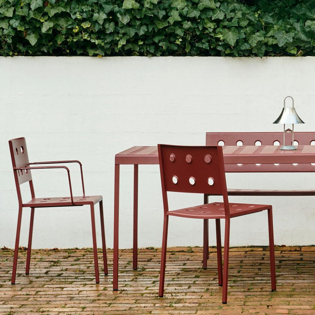 HAY Zahradní židle Balcony Dining Chair, Iron Red