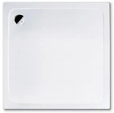 Kaldewei Avantgarde - Čtvercová sprchová vanička Superplan 386-5, 80x80 cm, bílá - sprchová vanička, celoplošný antislip, snížený polystyrénový nosič 447547940001