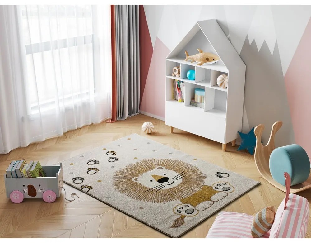 Krémový dětský koberec 120x170 cm Beats – Universal