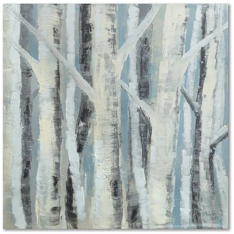Obraz CARO - Birches 2 100x100 cm