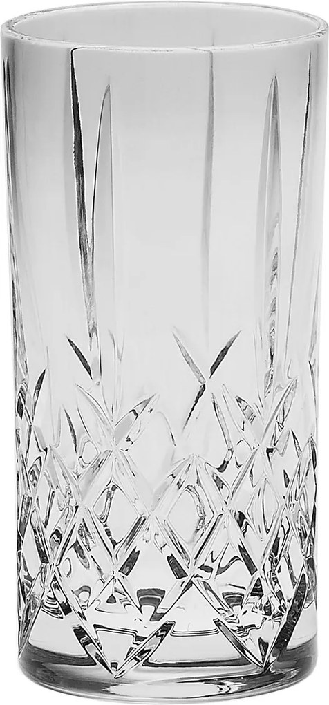 CRYSTAL BOHEMIA Křišťálová sklenice na nealko nebo míchané drinky Brixton long 150 × 78 mm