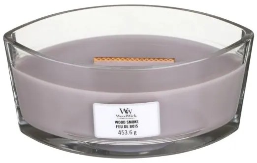 WoodWick Svíčka loď Wood Smoke, 453 g