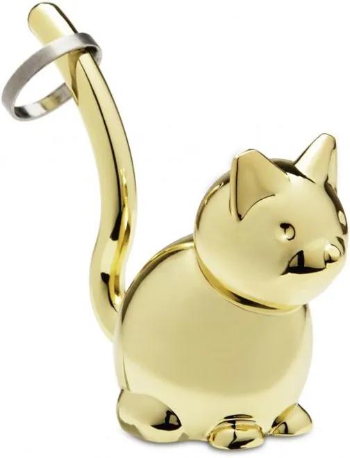 Zoola- sttojánek na prstýnky kočka zlatá, UMBRA