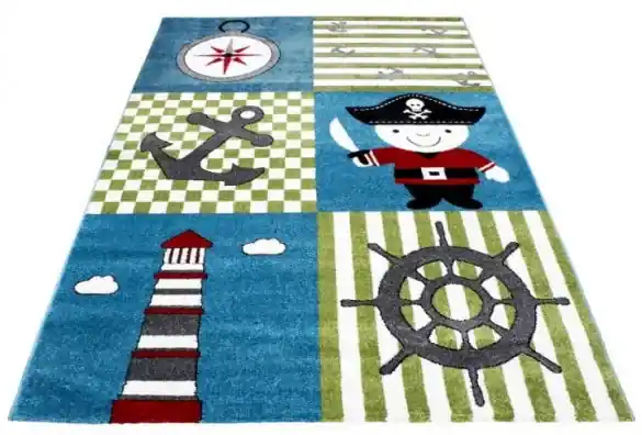 Dětský koberec Kids Pirát vícebarevný | BIANO