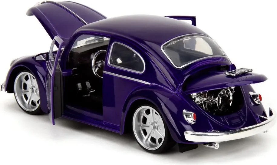 SIMBA Wednesday auto 1972 VW Beetle 1:24 a figurka Wednesday