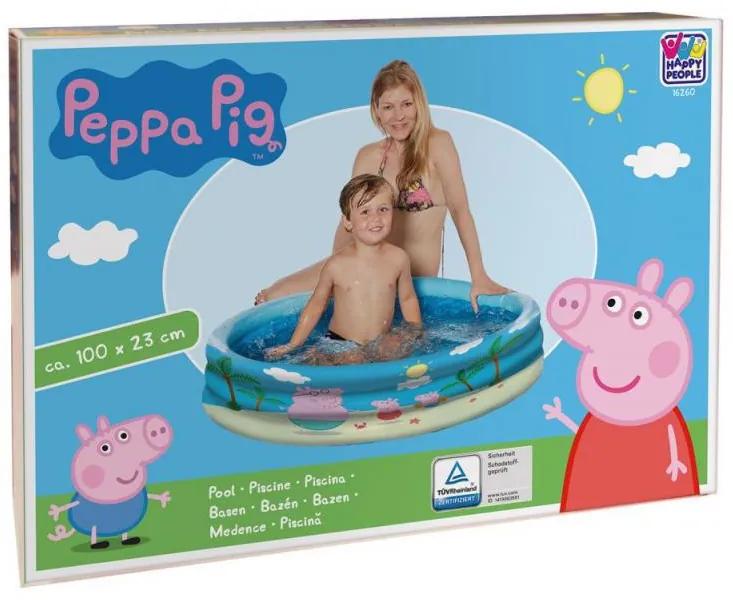Happy People Peppa Pig 3 bazén 100 x 23 cm