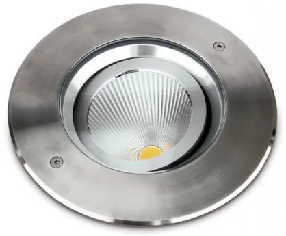 ONE Light venkovní nerezové vestavné COB LED svítidlo o průměru 175 mm, 15W, 100-240V, nerez 316 ONE LIGHT 69024