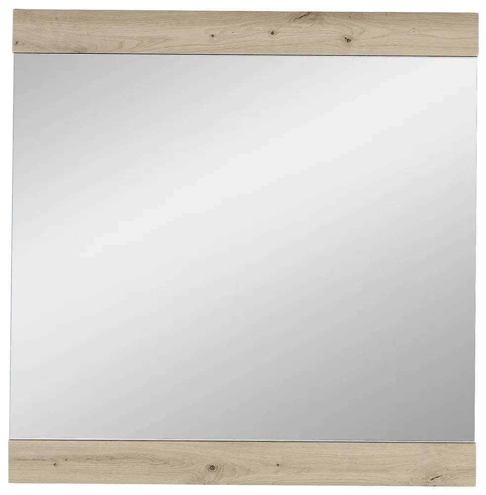 XXXLutz NÁSTĚNNÉ ZRCADLO, 84/86/2 cm, Voleo - Zrcadla na zeď