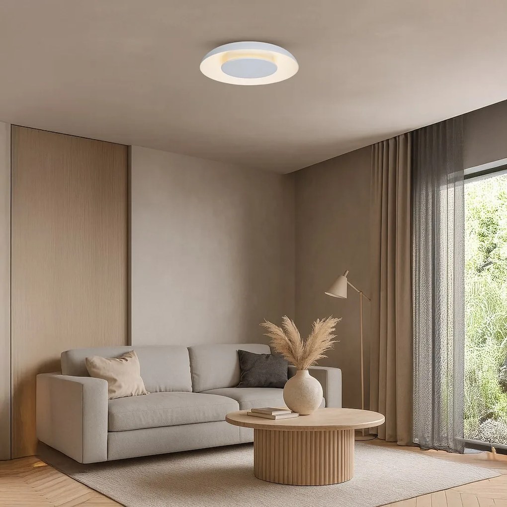 Stropní LED svítidlo Piattino, 1x LED 30w, 3000-6000k, w