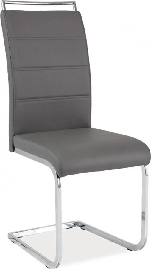 Nábytkáři ORFA H-441 (H441SZ) jídelní židle eco šedá  (S) (K150-E)