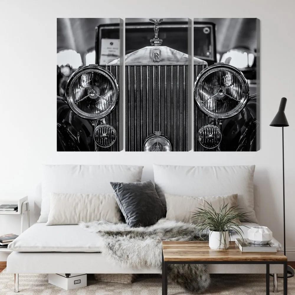 Vícedílný obraz Rolls Royce Zblízka Nedostatek Nedostatek Plátno Canvas 60x40