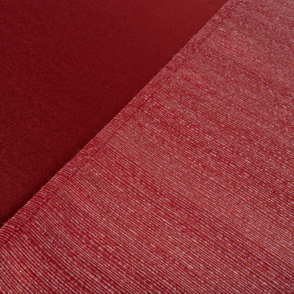 UBRUS GLAMO SADA 140X300 CM, 33X300 CM VÍNOVÝ