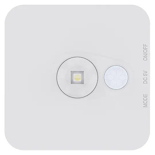 LED svítidlo Stanley, 1x LED 0,5w 3000-6000k, 3CCT, w, senzor pohybu