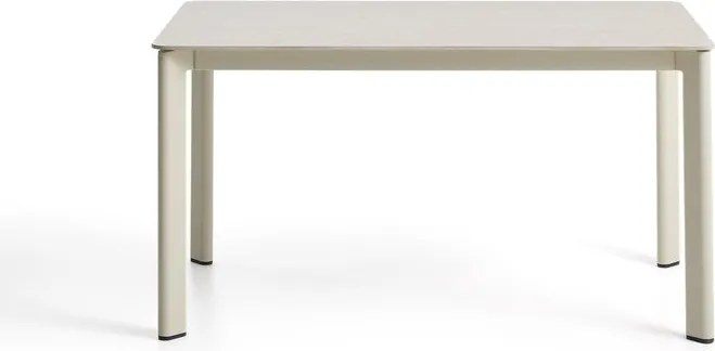 Zahradní jídelní stůl s deskou z kamene 80x140 cm Anafi – Kave Home