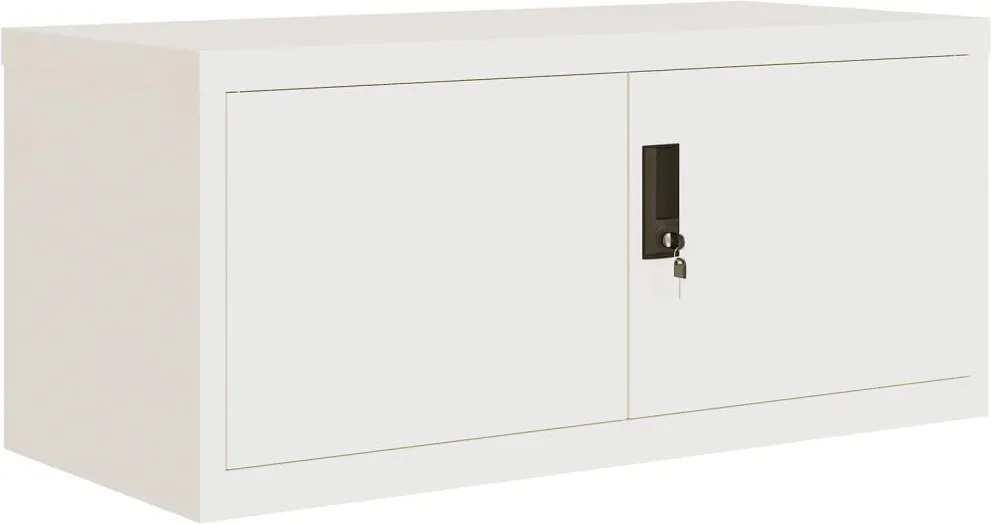 Kartotéka bílá 90 x 40 x 240 cm ocel 3188315
