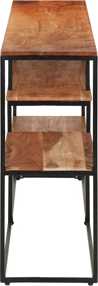 Příborník 150 x 30 x 75 cm masivní akáciové dřevo 321619