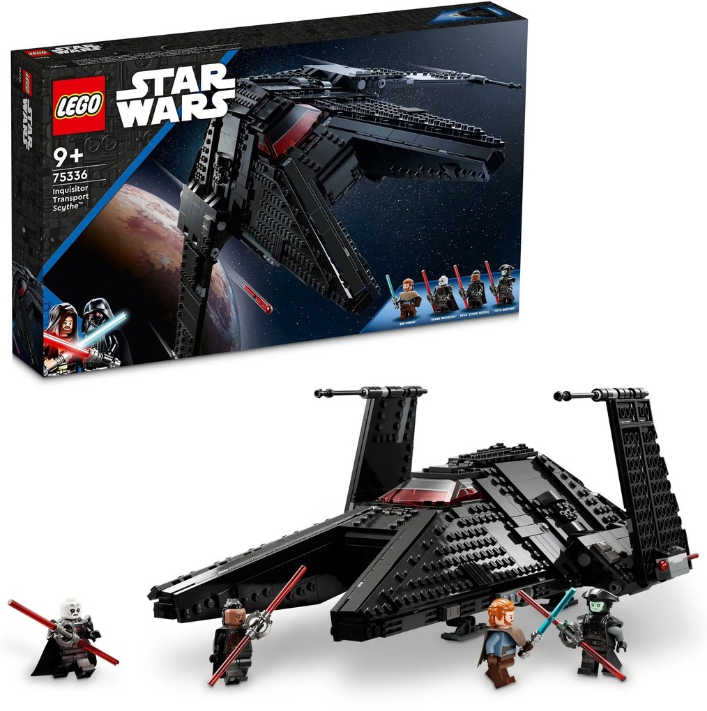 Lego stavebnice lego star wars 75336 inkvizitorská transportní loď scythe