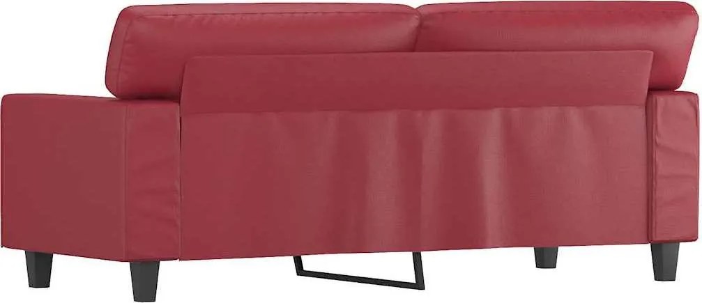 vidaXL 2místná pohovka 140 cm umělá kůže [359417] Barva: krémová