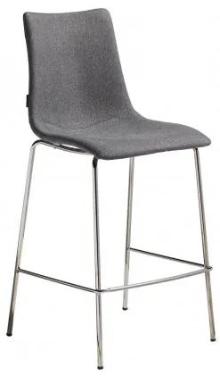 Scab Barová židle ZEBRA POP čalouněná Barva podnože antracitová podnož (RAL 7016) HODNOTY čalounění Scab Fabric 26 - modro-zelená látka 2555, 2556