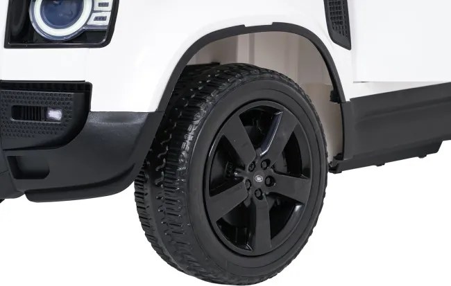Elektrické autíčko Land Rover Defender bílé