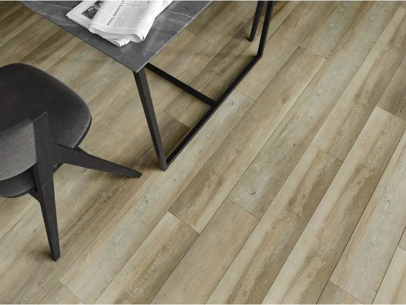 Mexen West Orange vinylové panely 1240 x 182 mm SPC 6,5 mm, podložka IXPE 1,5 mm, 4 V-drážka, Dub