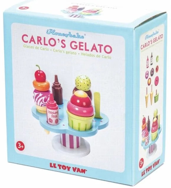 Le Toy Van Set se zmrzlinou Carlos