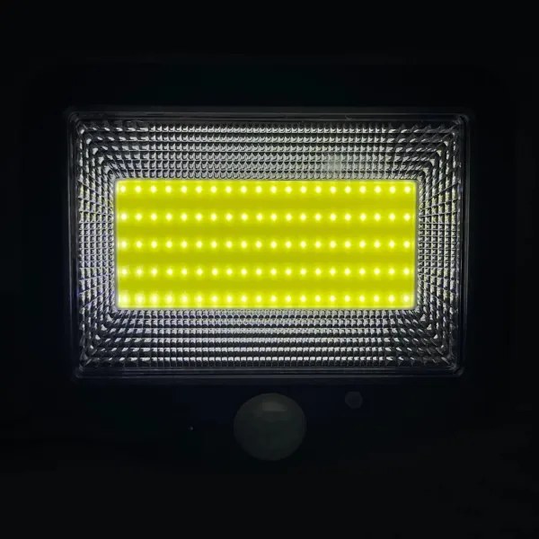 LED Solární reflektor se senzorem DUO LED/1W/3,7V 1200 mAh IP44