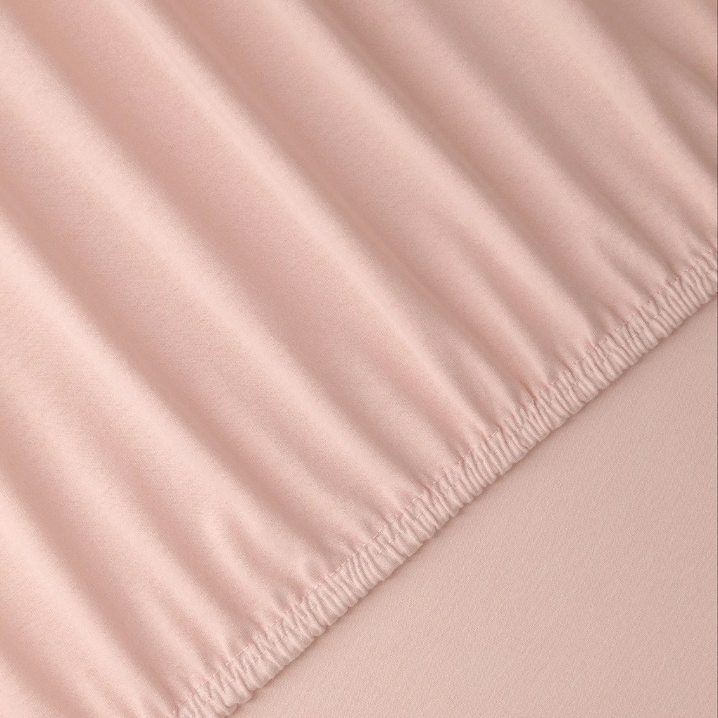 Florella Prostěradlo Avance Jersey 45 Rosé, 180-190x200 cm