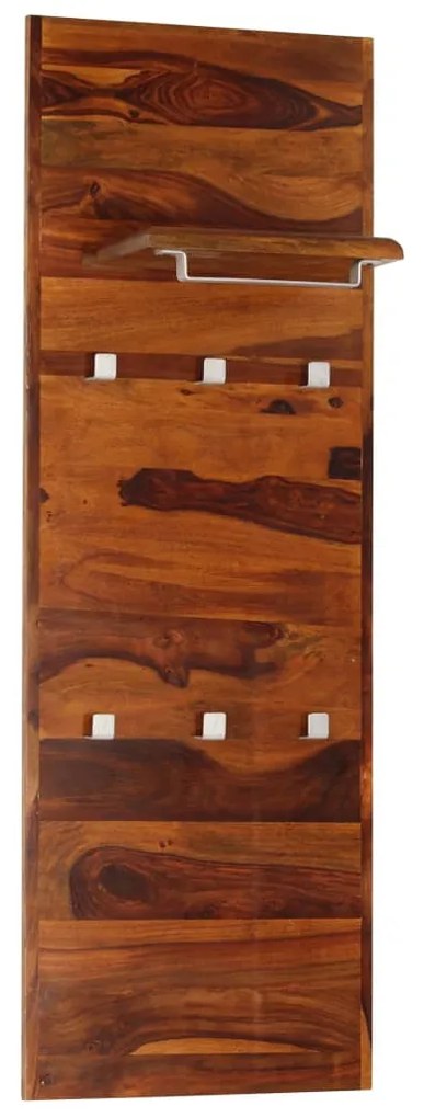 246351 vidaXL Věšák 118 x 40 cm masivní sheeshamové dřevo