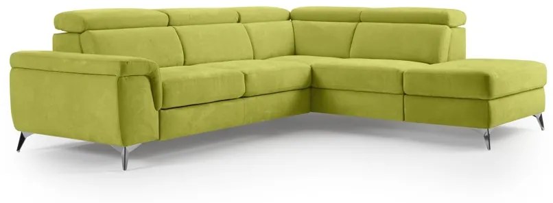Pregio Italia sofa&relax Polohovací gauč Bright Provedení: 2 místná + lehátko, Vzorník látek: tekno fibra 11 brown