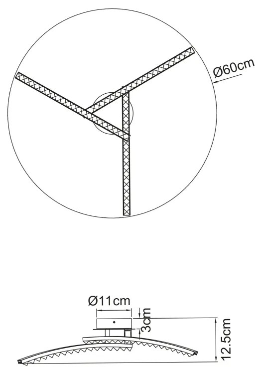 GLOBO JULES 67169-18IP Stropní svítidlo