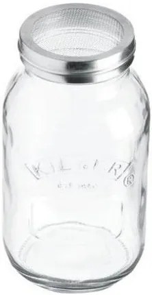 KILNER set sítka a sklenice, 1 l