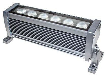 ACA Lighting LED venkovní svítidlo LENSO 12W/230V/3000K/960Lm/IP65/25°, šedé