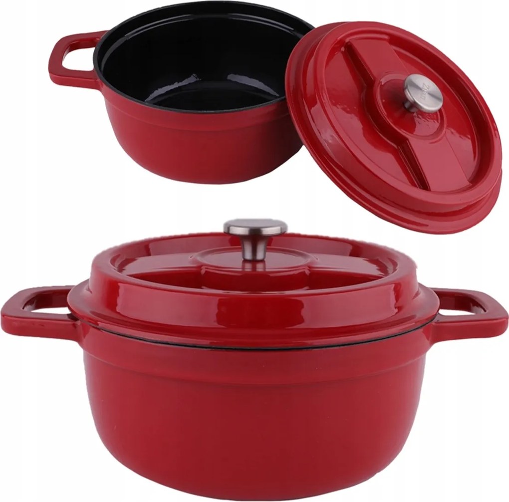 Hrnec 2,6L 22CM Litina Dutch Oven