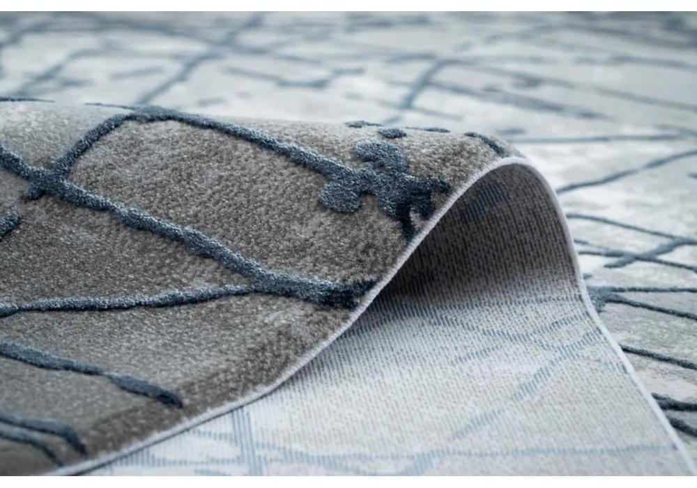 Luxusní kusový koberec akryl Hary šedý 120x180cm