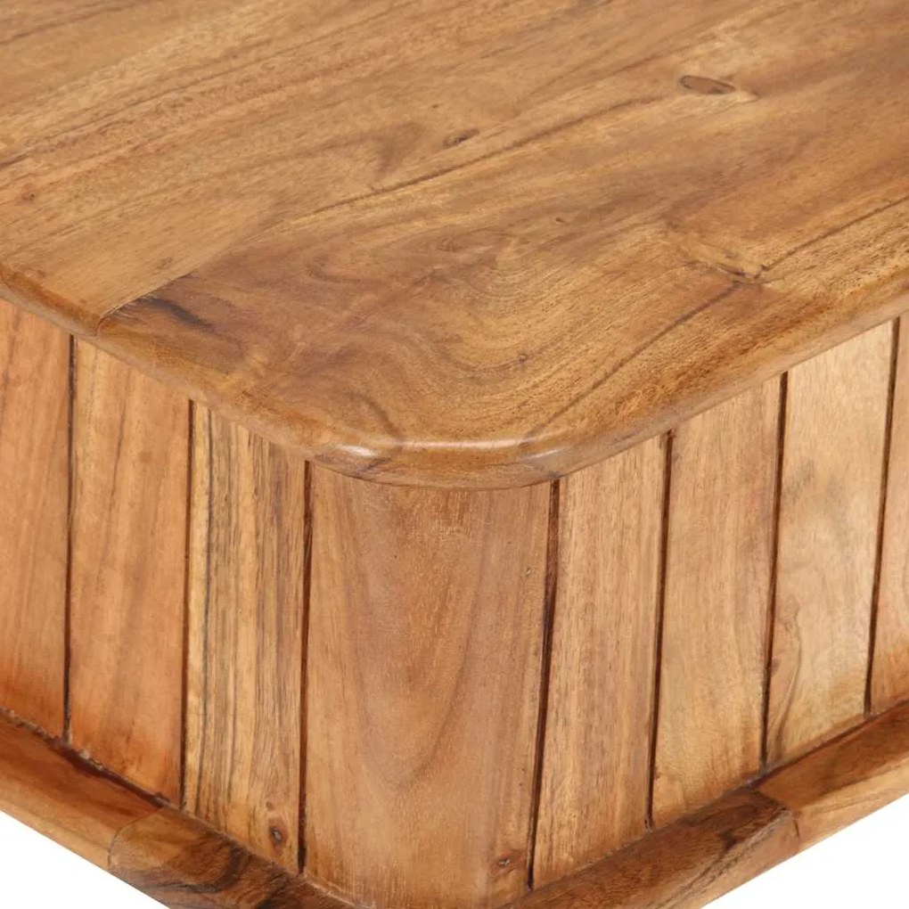 Konferenční stolek 100 x 50 x 40 cm masivní akáciové dřevo 289650