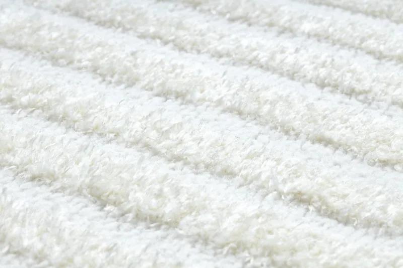 Dywany Łuszczów Kusový koberec Mode 8589 geometric cream - 140x190 cm