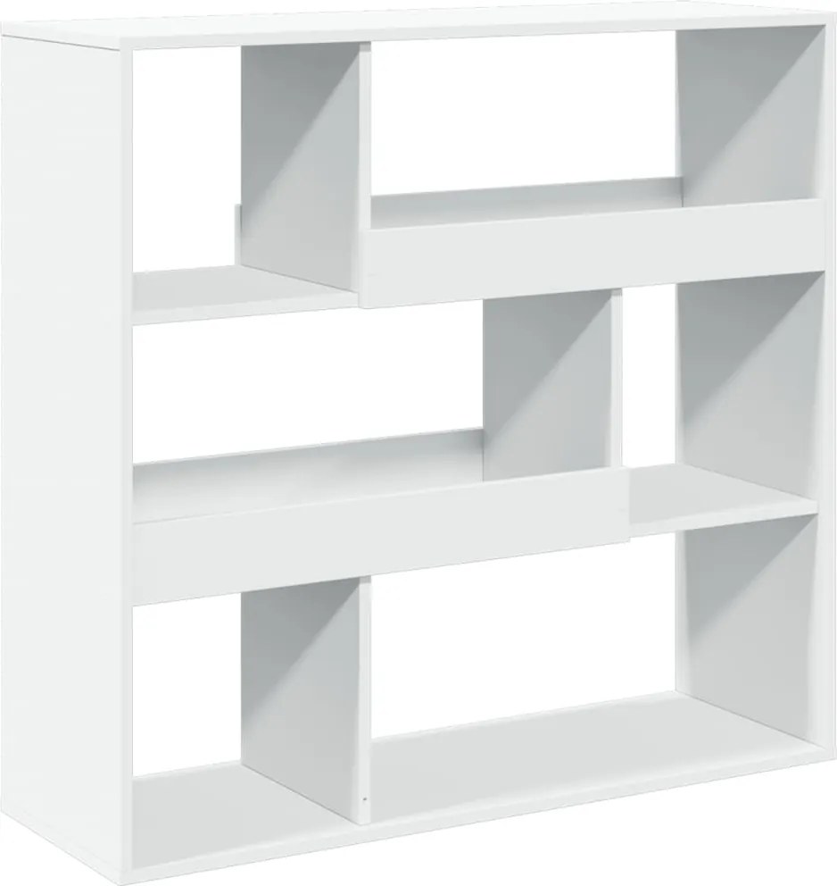 Dělící stěna bílá 100 x 33 x 94,5 cm kompozitní dřevo 3309474
