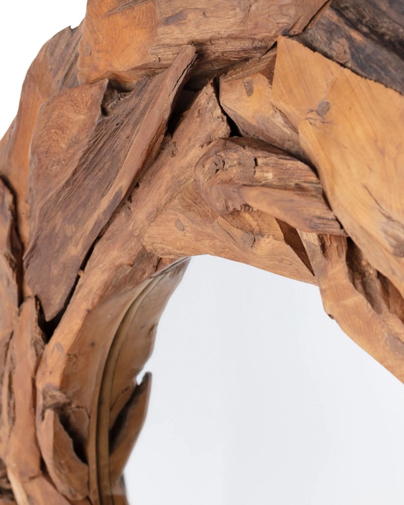 Zrcadlo Driftwood ⌀100 cm