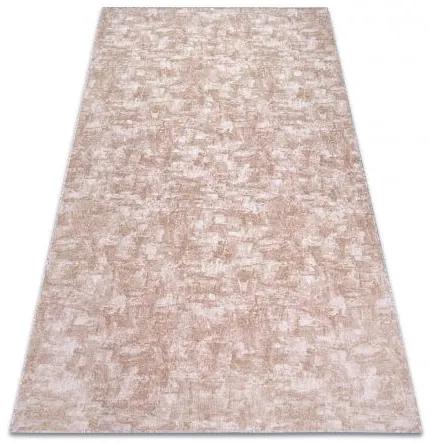 koberec SOLID béžový 30 BETON velikost 200x450 cm | krásné koberce cz