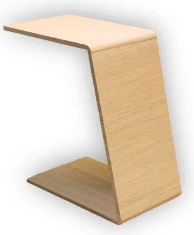 Noční stolek Konforme Alto z masivního dřeva Dub