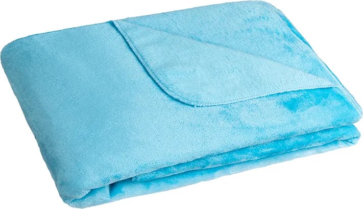 Bellatex Přikrývka Korall micro Modrá 100x150 cm