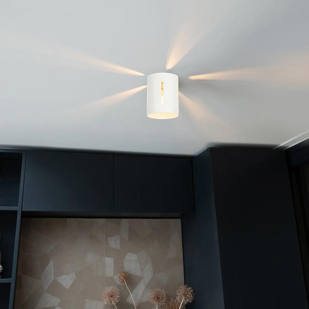 Designové stropní svítidlo bílé - Yana