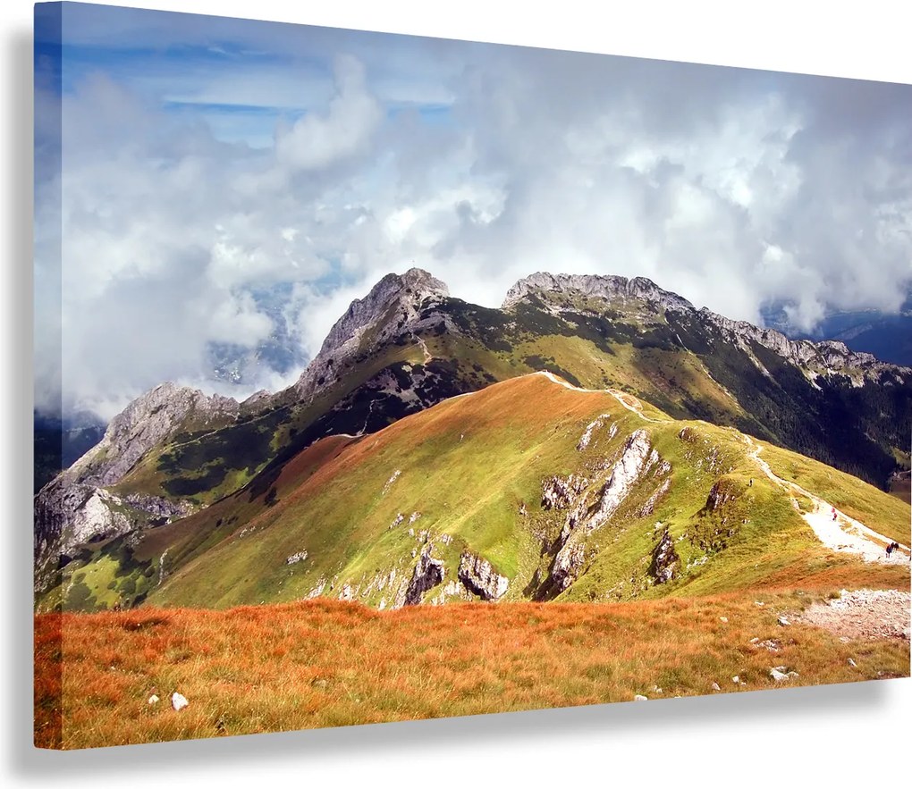 Obraz Tatry Giewont Obrazy Canvas 100x70