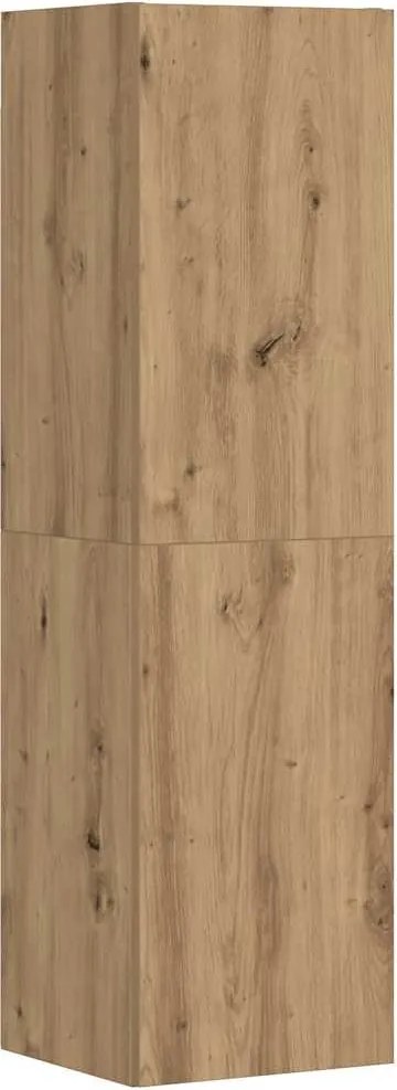 Nástěnné TV skříňky 3 ks dub artisan kompozitní 3328962