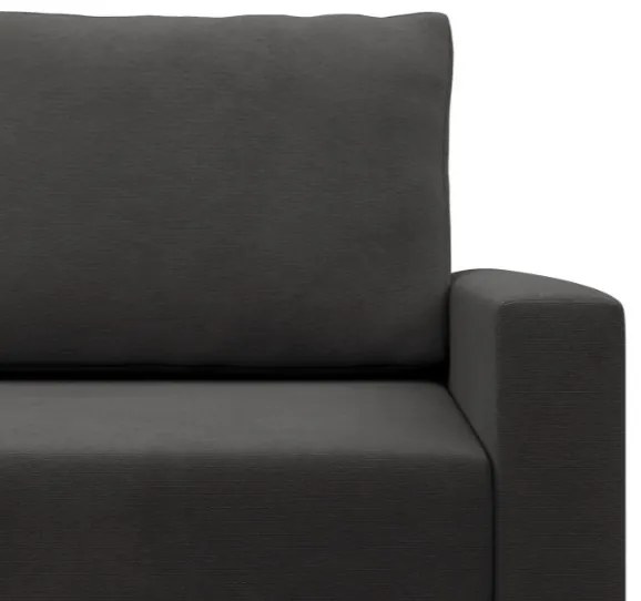 Třímístná rozkládací sedačka BLANK Comfort šedá
