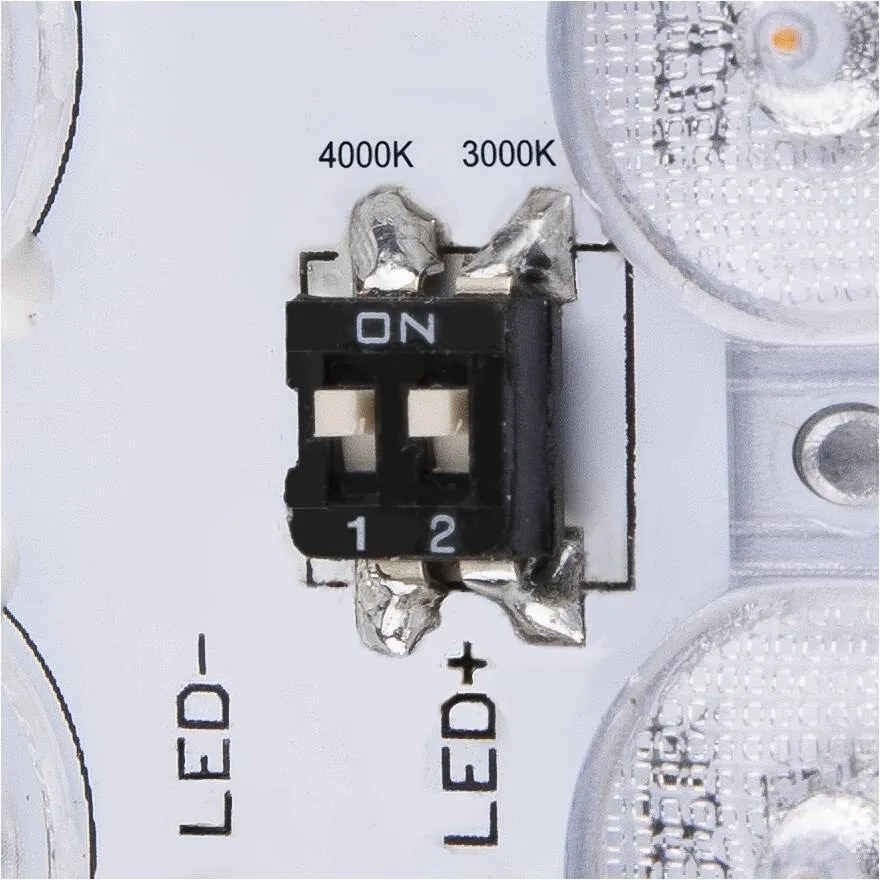 LA 1003452 AINOS SQUARE SENSOR Outdoor, nástěnné a stropní LED svítidlo, antracitové, spínač CCT 3000/4000K - BIG WHITE (SLV)