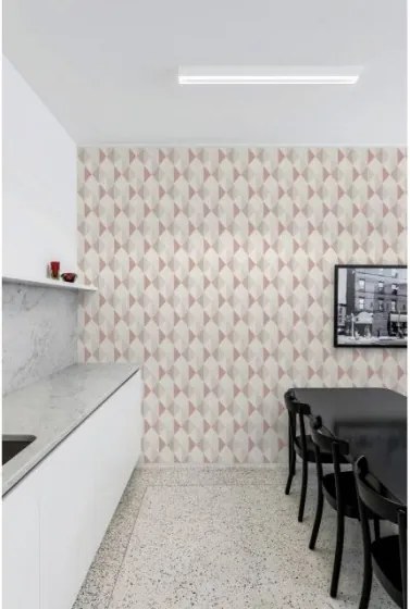 Grandeco ON3104 tapety na zeď ORION | 0,53 x 10,05 m | růžová, béžová, hnědá, šedá vliesová tapeta na stěnu