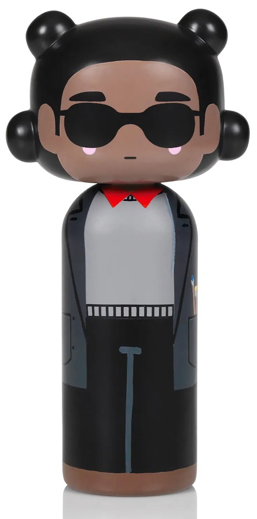 Lucie Kaas designové figurky Kokeshi Dolls Jean-Michel Basquiat