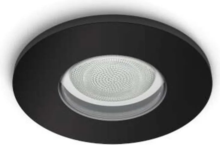 Philips Hue Xamento - Chytré zápustné LED svítidlo, černá 929003812601